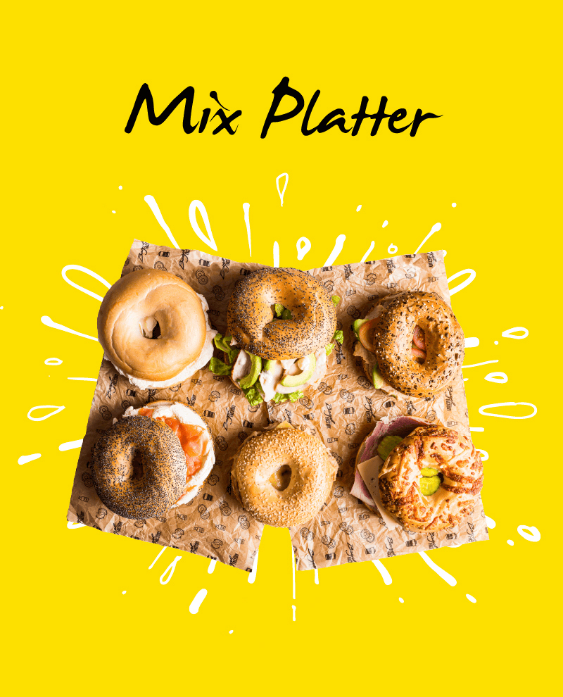 MIX platter - Bagel Factory