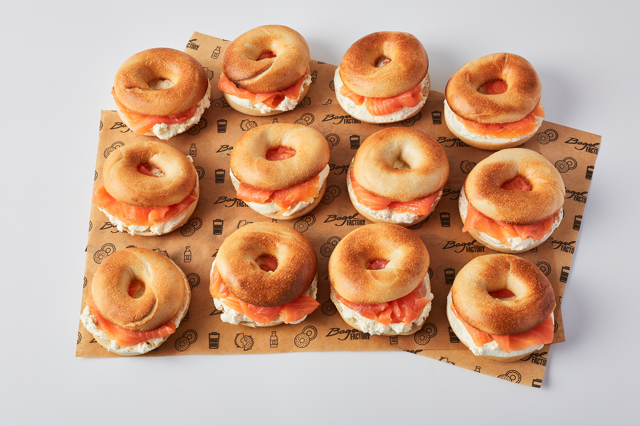 The classic Mini bagel platter - Bagel Factory